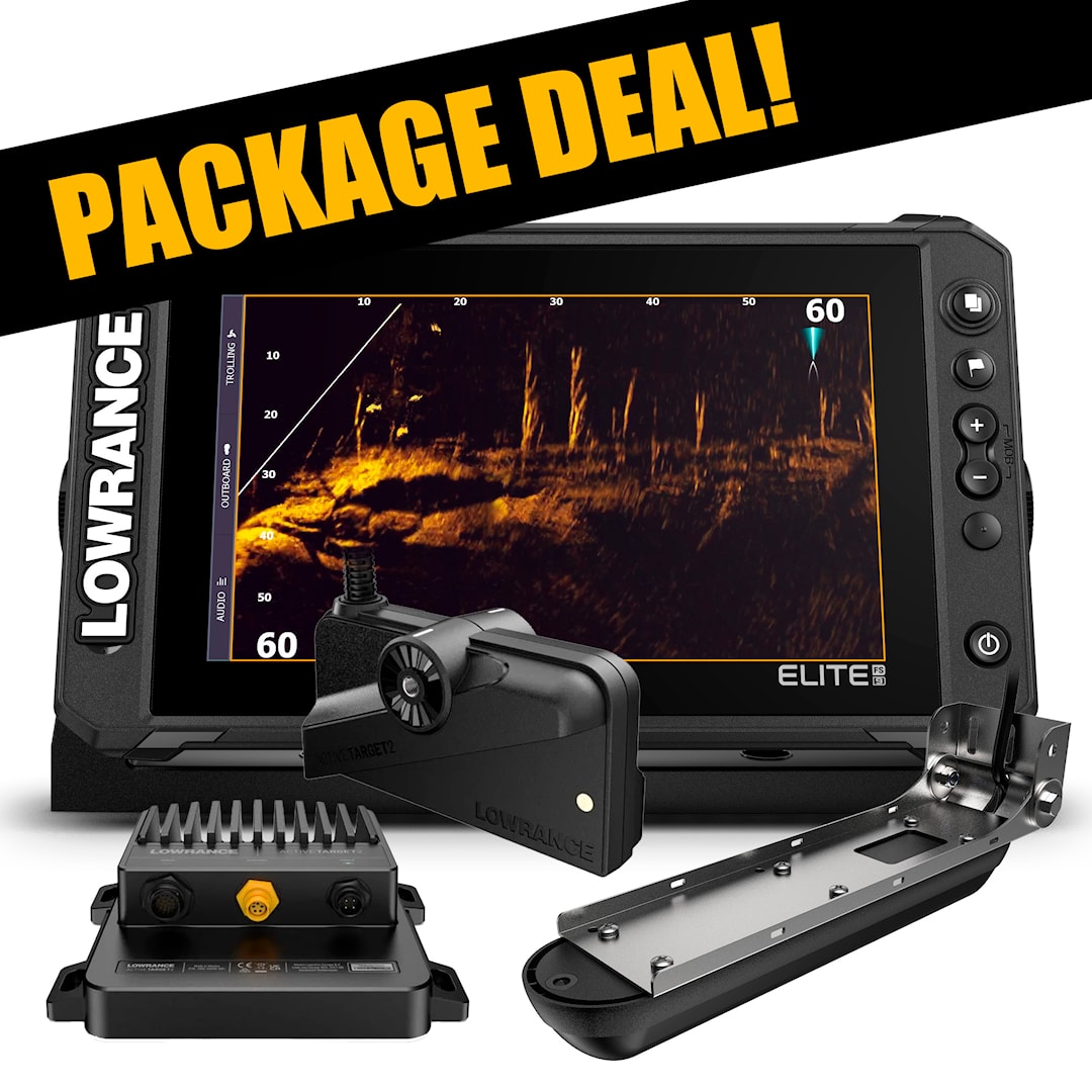 Lowrance Active Target + Elite FS 9 kombienhet livepaket